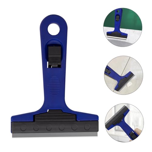 Amosfun 3pcs Cleaning Scraper Blade Paint Squeegee Window Grills Stickers for Sticker Paint Scraper Floor Scraper Blade Sticker Scraper Blade Stickers for Cars Blue Enhanced Nylon Plastic