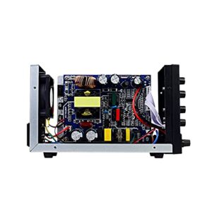 Adjustable DC Power Supply 30V 10A LED Lab Power Supply 60V 5A Voltage Regulator Stabilizer Switching Bench Source(4Digits 30V 10A)