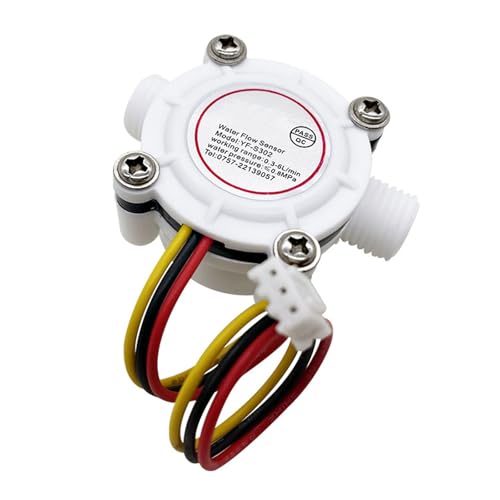 Multifunction Water Flowing Meter With G1/4 Inch Fitting 3.5-24V Efficient Water Flowing Test For Accurate Flows Detection