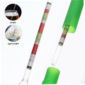 WATIIFUFU 1pc Sugar Meter Maple Sap Hydrometer Home Brew Hydrometer Sugar Scale Hydrometer Maple Hydrometer Beer Hydrometer Sugar Hydrometer Wine Hydrometer Syrup Borosilicate Glass