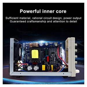 Adjustable DC Power Supply 30V 10A LED Digital Display Lab Power Supply 60V 5A Voltage Regulator 120V3A for Phone Repair(4Digits 120V 3A)