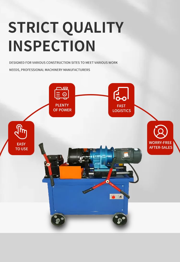 Screw and Nail Making Machine High-Speed Rebar Thread Rolling Machine