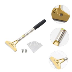 Mikinona Cleaning Blade Wall Scraper Blades Stickers Cleaning Putty Paint Remover Cleaning Tool Hand Tool Stove Scraper Paint Scraper Marble Scraper Cleaning Scraper Tools Aluminum Alloy