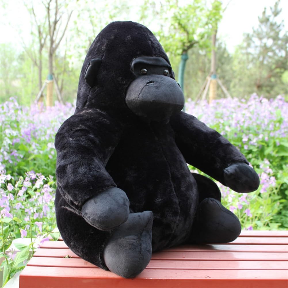 WLLYXUS Gorilla Stuffed Animal, Big Chimpanzee Plush Toy Gift for Kids, Super Soft Gorilla Pillow Animal Plushies Animal Doll, Perfect for Christmas Birthday Gift (S-8.6 ")