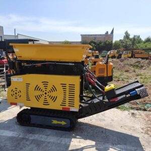 3-10 t/h crawler concrete mobile jaw crusher mini small crawler crusher machine