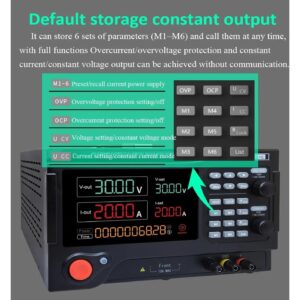 Arionyx Laboratory 110V Input Transformer 30V 60V 150V 200V 300V 400V 500V 600V 800V 10A 30A 50A 60A 100A Programmable DC Power Supply(100V 10A 10mV 10mA)