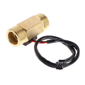 JECOMPRIS 3pcs 4 Water Flow Meter Hall Flow Meter Hall Sensor Water Purifiers Hall Effect Sensor Hall Effect Water Sensor Hall Effect Water Meter Cfm Meter Water Golden