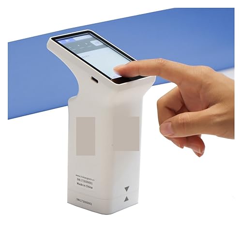 Tint Meter, Digital Colorimeter Color Difference Anayzer with 3.5-inch Smart Touch Screen Rechargeable Lithium Battery,Color Sensor