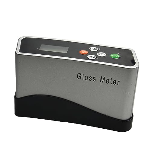 Tint Meter, High Precision 0~150.0 GU Gloss Meter Digital Glossmeter Paint Ink Metal Photometer Tile Stone Bamboo Paper Plastic Glossmeter,Color Sensor