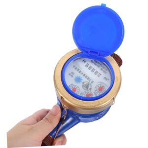 BUGUUYO Water Flow Meter Water Tablw Engineering Water Meter Water Tablr Water Table Water Tabke Dn15 Horizontal Water Meters Rit Synthetic Home Use Water Meter Garden Water Meter