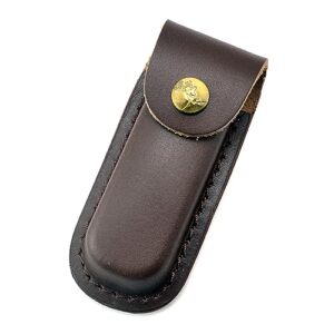 bogeel pocket sheath handmade pouches leathers holsters folding holder outdoor carry sheath tool easy to use