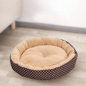 calming bed for dogs dog beds for small dogs friday black deals today round cat bed pet bed anti-anxiety luxury comfy dog bed dog crate bed(14 in)