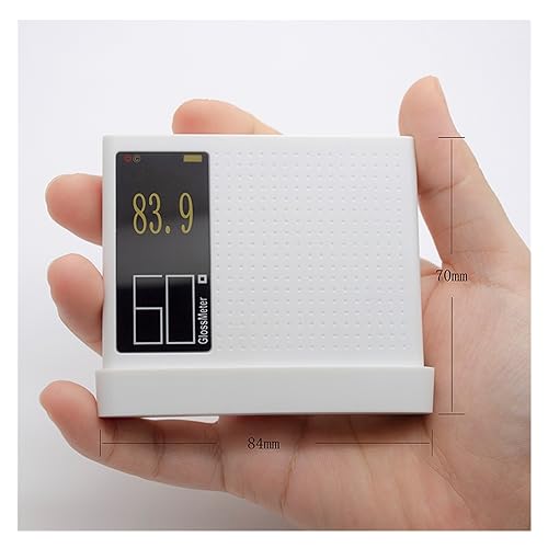 Tint Meter, Paint Gloss Meter,Resolution 0.1%,Auto-Calibration,High-Precision Gloss Meter,for Paint,s,Plastic,Hardware,Color Sensor(DG60 SE)