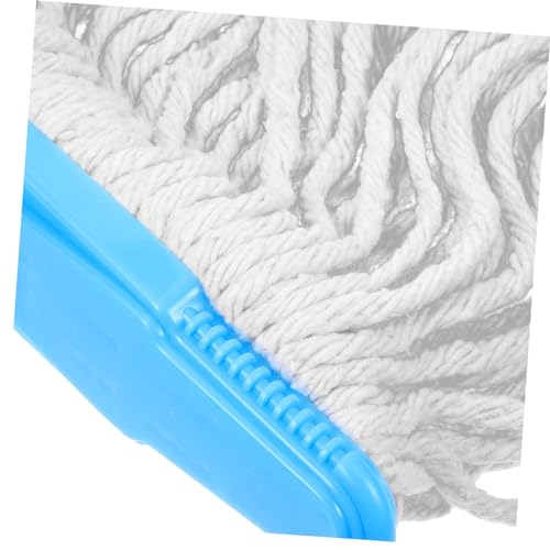 COOLHIYA Replaceable Mop Head Vintage Mop Rope Mop Head Mop Replacement Parts Mop Refill Mop Heads Industrial Mop Heads Cotton Mop Heads Water Absorption Mop Cleaning Mop Plastic