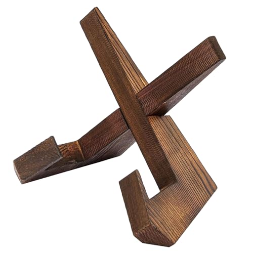 XPBEW Rustics Wood Recipe Reading Stands Holder Rack Convenient Display Book Holder Portable Music Bookshelf for Students