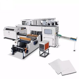 automatic a4 paper production line – cutting and packaging machine