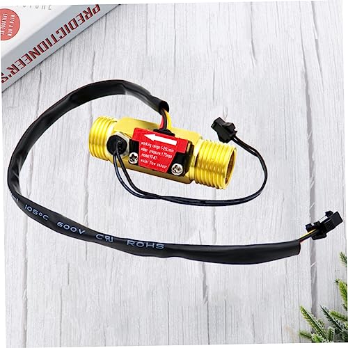 SKISUNO 4 Water Flow Sensor Hall Effect Sensor Hall Effect Meter Hall Effect Water Sensor Water Water Hall Sensor Cfm Meter Water Meter Water Purifier Hall Flow Meter Golden