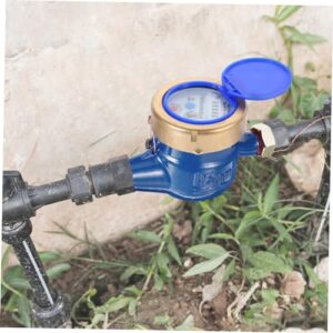 BUGUUYO Water Flow Meter Water Tablw Engineering Water Meter Water Tablr Water Table Water Tabke Dn15 Horizontal Water Meters Rit Synthetic Home Use Water Meter Garden Water Meter