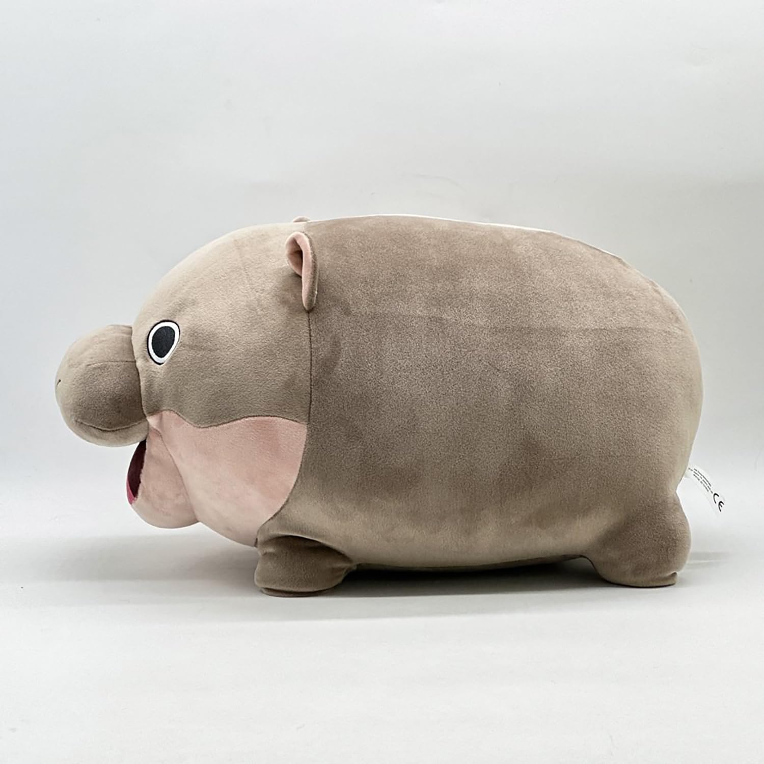 Moo Deng Plush Moo Deng Plushie, 2024 Moo Deng Hippo Plush - 16" Cute Pygmy Hippo Plushie Toy, Soft Baby Hippopotamus Stuffed Animal Pillow for Kids and Adults (1 Pcs)