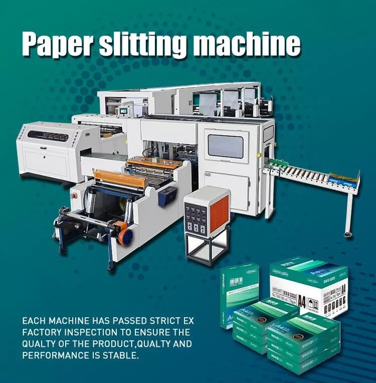 Automatic A4 Paper Production Line – Cutting and Packaging Machine