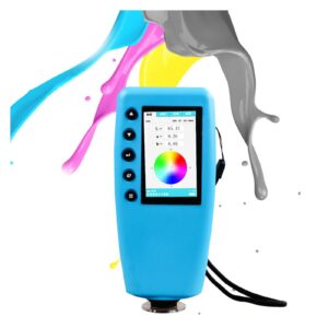 tint meter, digital color difference meter tester 8mm portable colorimeter color analyzer,color sensor