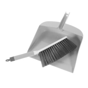 unomor 1 set small brush and dustpan pp the pet desk cleaner brush car cleaning brush interior multi-function whisk broom