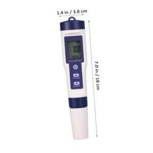 ULTECHNOVO Water Quality Tester Tds Meter Tds Water Tester Ph Meter Drinking Water Tester Pool Salt Tester Handheld Water Tester Salt Water Pool Testing Kit Water Tester for Fish Tank Plastic