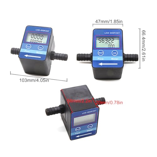 Fluidmeter Counter DN10 30-1200L/Hour Sensors Water Oil Meter Measuring Instrument Liquid Flowmeter