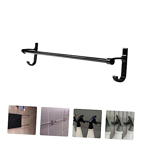 Cabilock Watering Can Hanger Stainless Bathroom Towel Bar Towel Mounted Hanger Wall Mounted Clothes Hanger Kitchen Towel Hand Towel Ring Towel Hanging Towel Holder Black