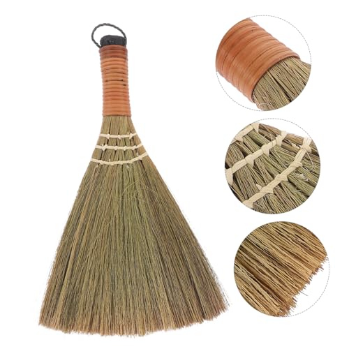 Unomor Broom Countertop Cleaning Sweeping Floor Cleaning Tool Asian Thai Duster Dust Brush Cleaning Supplies Handheld Whisk Brush Small Cleaning Brushes Desktop Duster Table Decor