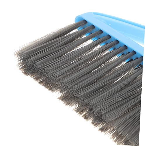 MERRYHAPY 1 Set Upright Broom Standing Dustpan Broom Dustpan and Brush Dustpan with Handle Garage Cleaning Dustpan Broom and Dustpan Long Handle Broom Floor Broom Garbage Stainless Steel