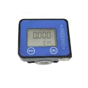 high precision electronic digital display metering, oil gauge elliptical gear flow meter, oil hydraulic1/2 gauge blue oil gauge - long lasting