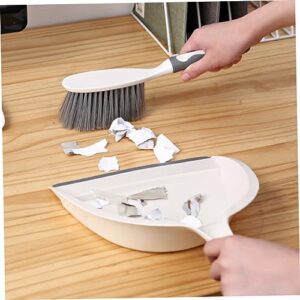 Levemolo 1 Set Whisk Broom Desktop Cleaning Broom Keyboard Broom Pp Multi-Function Whisk Broom