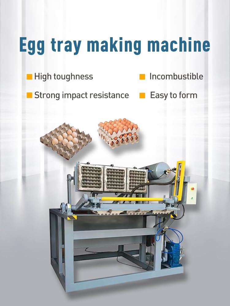 Egg Tray Machine for Fruit Tray and Egg Tray Manufacturing Business