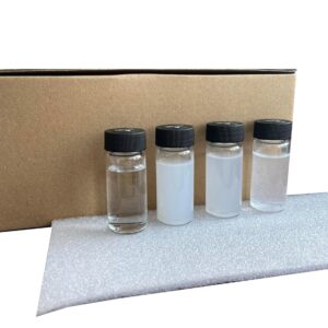 VTSYIQI Calibration Solution for NTU1100 Lab Turbidity Meter Turbidimeter with 4 PCS Solution Range 0.02NTU 200NTU 500NTU 1000NTU for TB100 Turbidimeter