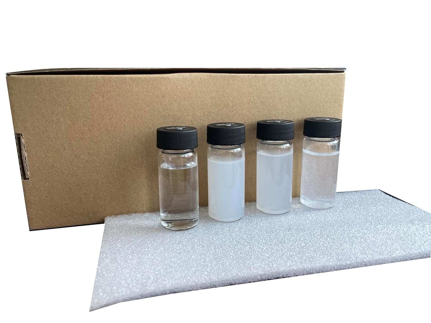 VTSYIQI Calibration Solution for NTU1100 Lab Turbidity Meter Turbidimeter with 4 PCS Solution Range 0.02NTU 200NTU 500NTU 1000NTU for TB100 Turbidimeter