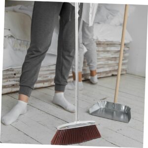 HONMEET Cleaning Broom Cleaning Supply Outdoor Broom Lawn Sweeper Broom Indoor Ladlebroom Floor Sweeper Broom Home Cleaning Equipment Thick Broom Sweeping Tool Brooms Pet Stainless Steel