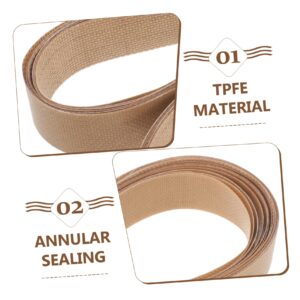 MOLUCKFU 25pcs Sealer Adhesive Tape Seal Tape Sealing Strip High Temperature Sealing Belt Seal Strip Insulation Sealing Machine Sealing Tape Continuous Band Heat Sealing