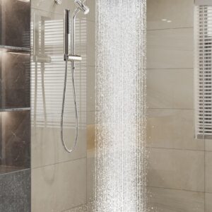 Veken SHOWER CADDY&RAIN SHOWER HEADS WITH HANDHELD SPRAY COMBO