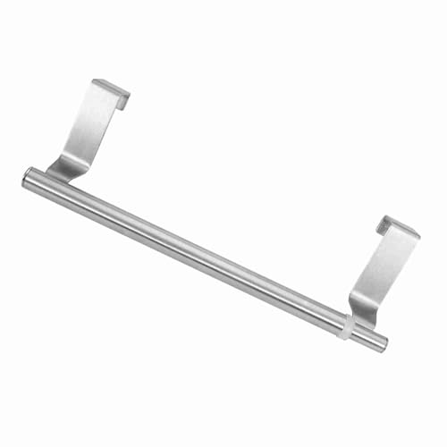 Stainless Steel Towel Pub, Adjustable Retractable Towel Holder Smoothing Comfortable Wall Mounted Bathroom Towel Rack for Bathroom Bedroom Kitchen Hotel (34cm Retractable Horizontal bar)