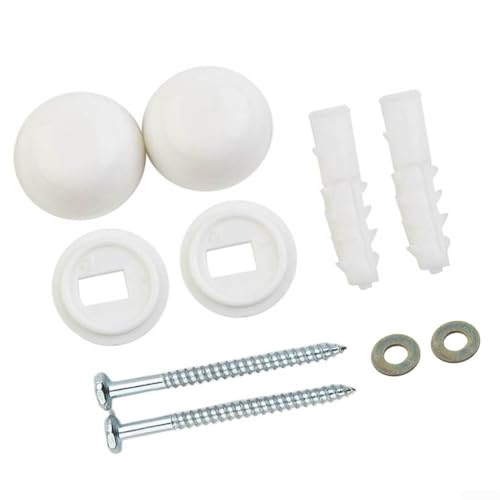 Toilet Bidet Anchor Bolts Set Toilet Floor Fixing Repair Fitting Toilet Plastic Cover Accessories Stainless Steel Screws