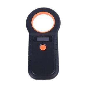 Pet Chip ID Scanner, Black Handheld Efficient Animal Tag Scanner for Dogs Cats