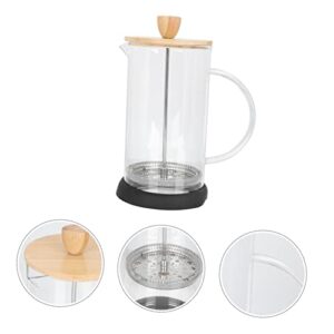 Zerodeko Coffee Maker Household Coffee Press Travel Tea Kettle Espresso Machine Espresso Coffee Maker Machine Espresso Maker Coffee Pot Portable Espresso Coffee Milk Maker Wood