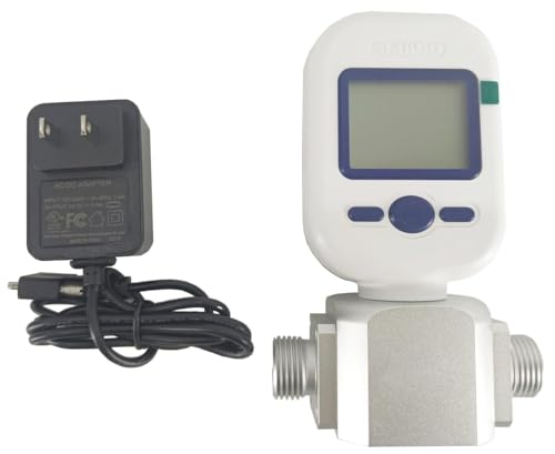 BHYIQI Gas Flow Meter Electronic Mass Air Flowmeter with Range 0 to 250L/Min Precision 士2.0+0.5FS% LCD Display