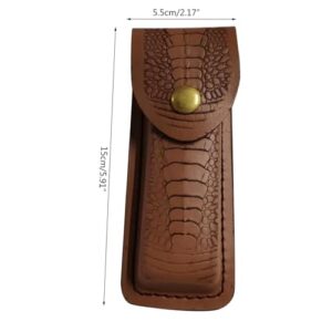 Portable Folding Storage Sheath Pouches With Belt Loop Leathers Holsters Belt Pocket Holder