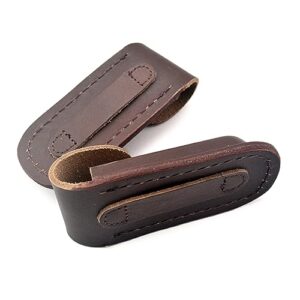 Vintage Leathers Sheath Case Pocket Folding Sheath Carriers Holsters Handmade Pouches Men