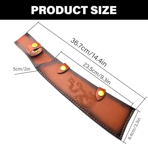 Leathers Straight Cutter Sleeve Pouches Leathers Sheath Belt Pockets Cutter Holder For Outdoor Camping BBQ Hunting