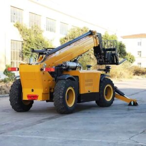 durable telescopic arm forklift multi-function 3.5ton 4ton forklift telescoping jib boom crane telehandler for easy loading and unloading of goods