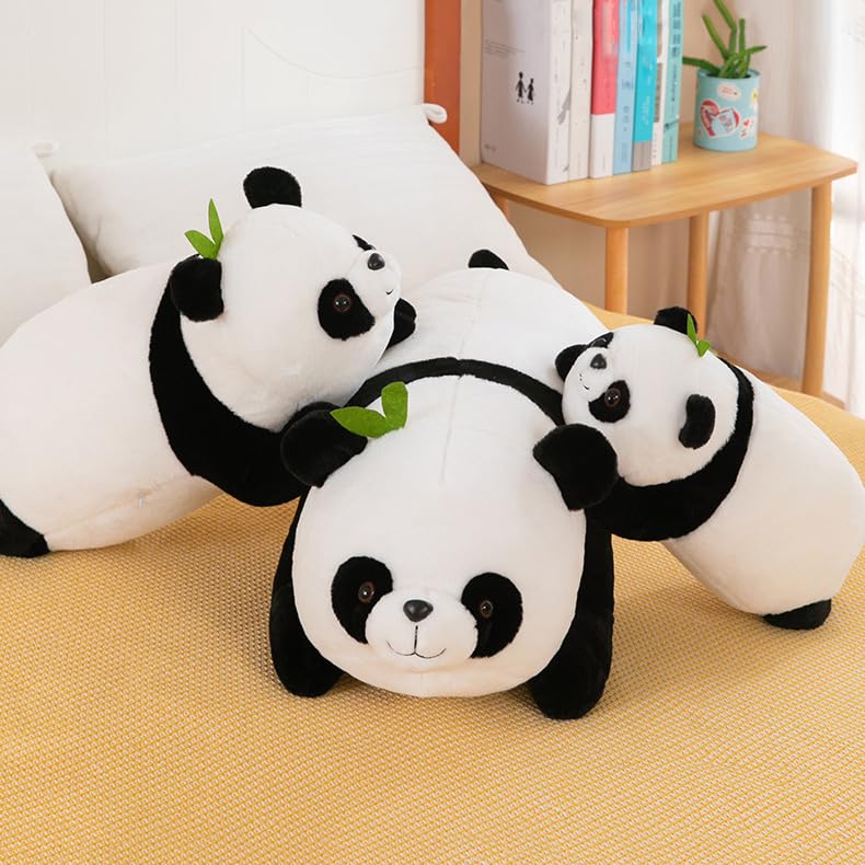 Triflice Panda Stuffed Animals Plush, Cute Panda Bear Plushies, Panda Soft Hugging Body Pillow Kawaii Giant Panda, Gift for Kids Boy Girl Birthday Valentines Christmas (19.7IN)