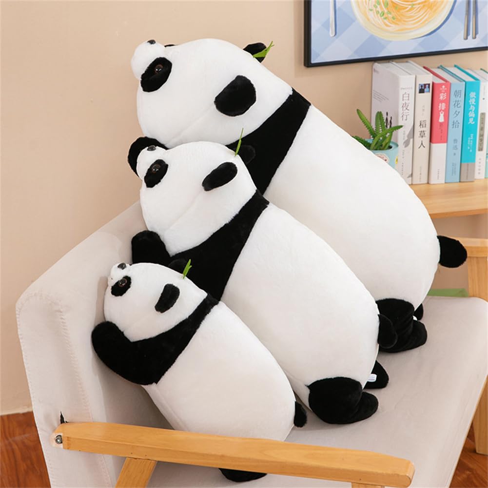 Triflice Panda Stuffed Animals Plush, Cute Panda Bear Plushies, Panda Soft Hugging Body Pillow Kawaii Giant Panda, Gift for Kids Boy Girl Birthday Valentines Christmas (19.7IN)